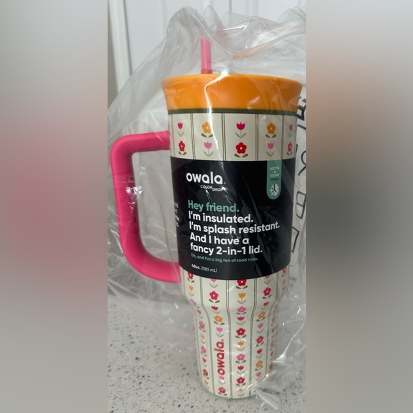 owala | Dining | New In Box Owala Flower Crown 4oz Tumbler | Poshmark